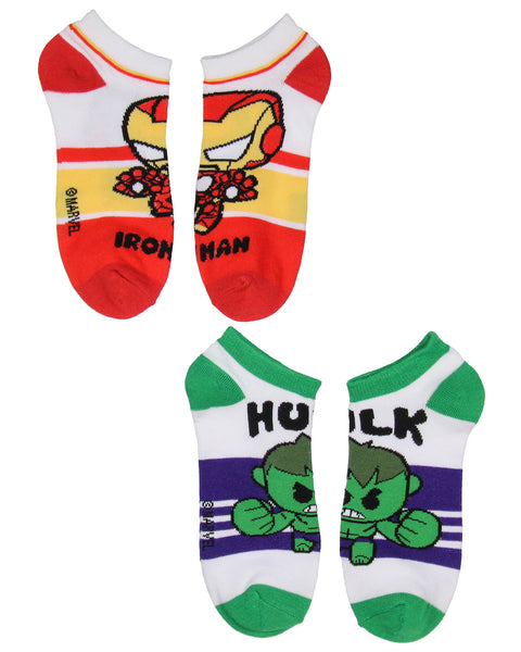 Marvel Avengers Chibi Superhero Characters Mix and Match Ankle Socks 5 ... Marvel Avengers Chibi Superhero Characters Mix and Match Ankle Socks 5 ...