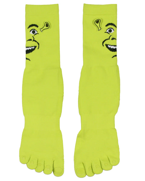 Shrek Big Face 3D Ears Character Design Individual Toes Crew Socks ...